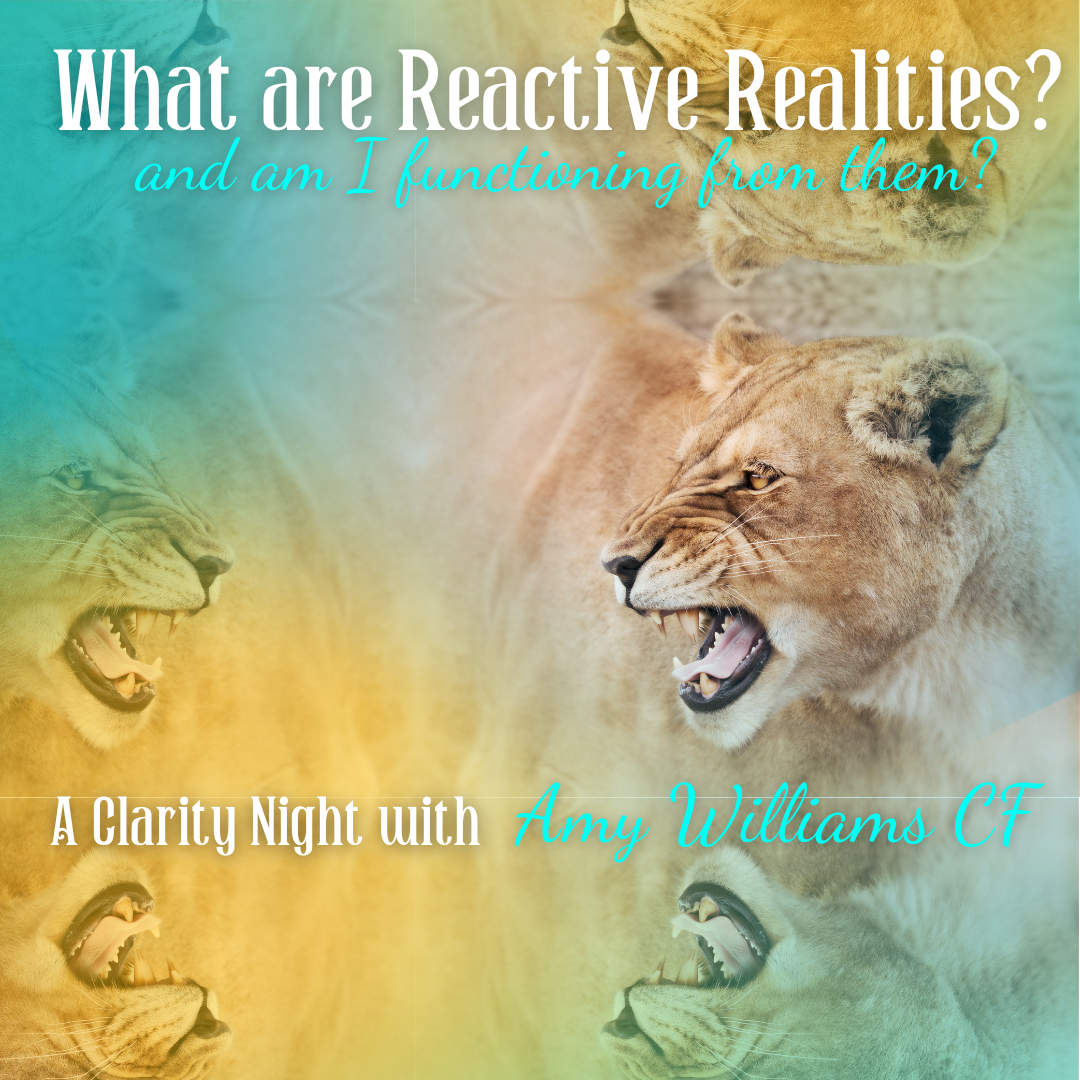 Audio|Access Consciousness® Clarity Night|What are Reactive Realities ...